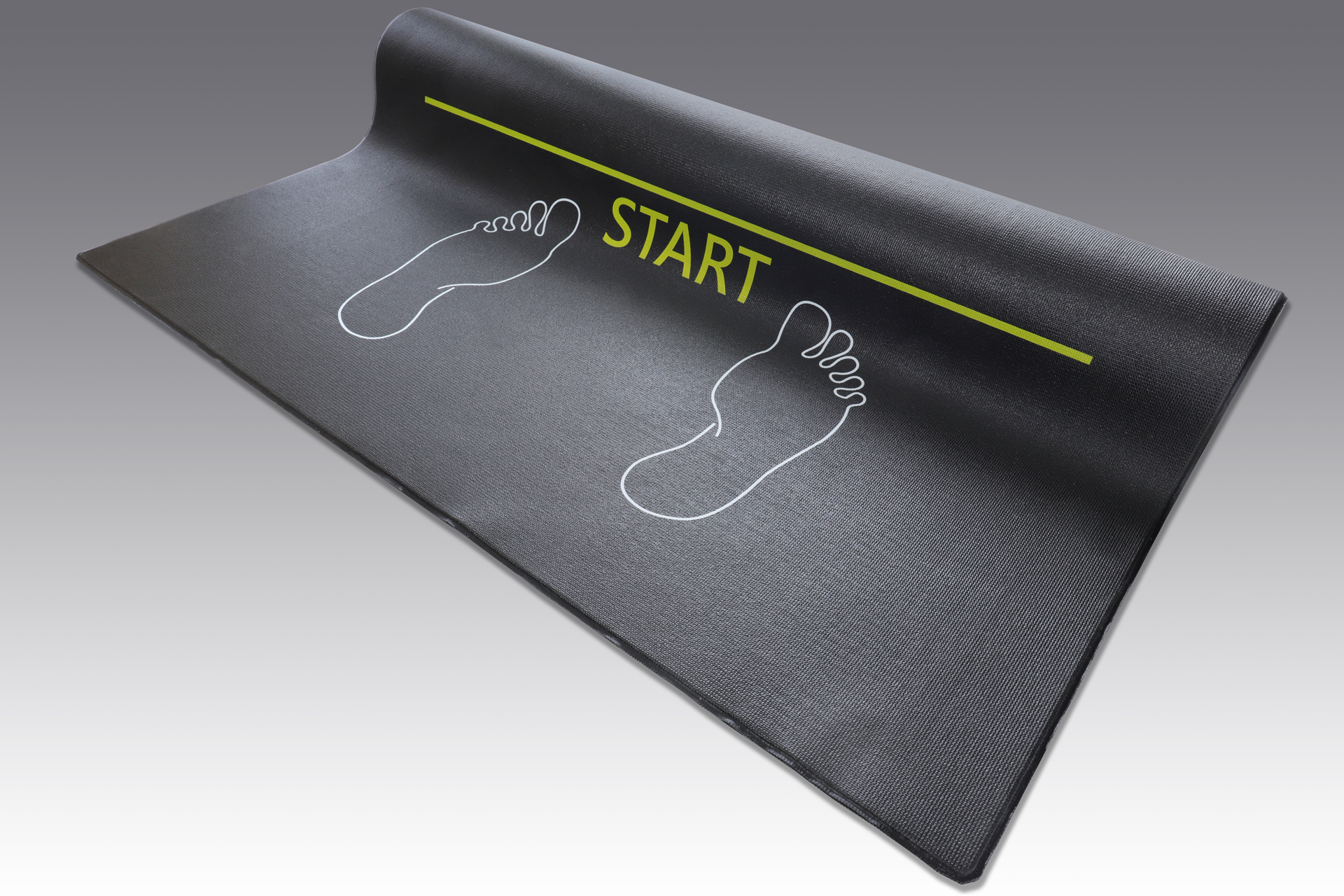 Standing broad jump mat